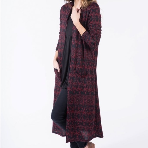 Agnes & Dora | Sweaters | Duster Heritage Fair Isle Ruby | Poshmark